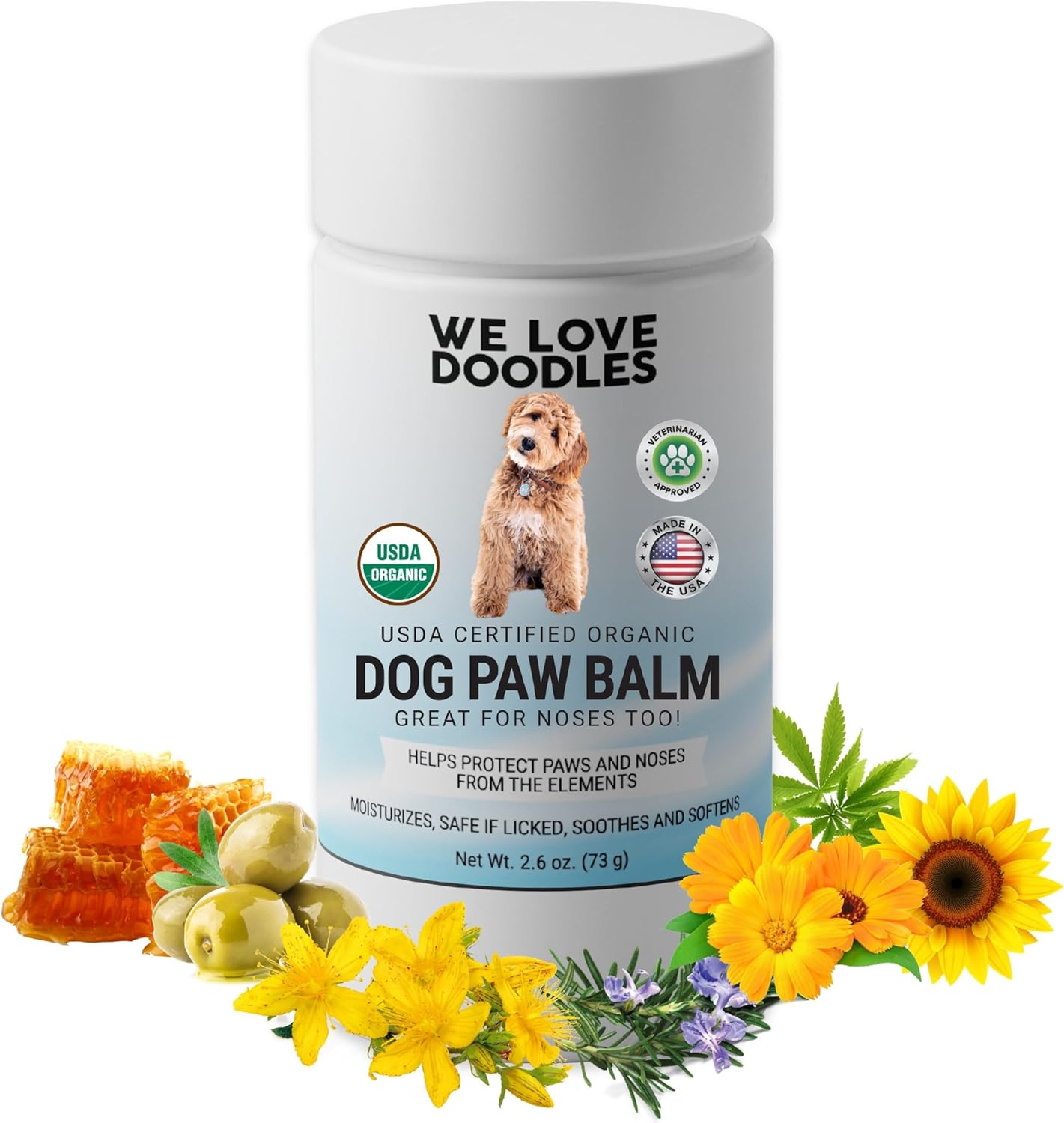 Dog Paw Balm | Natural Protection for Cracked Paws & Nose – We Love Doodles