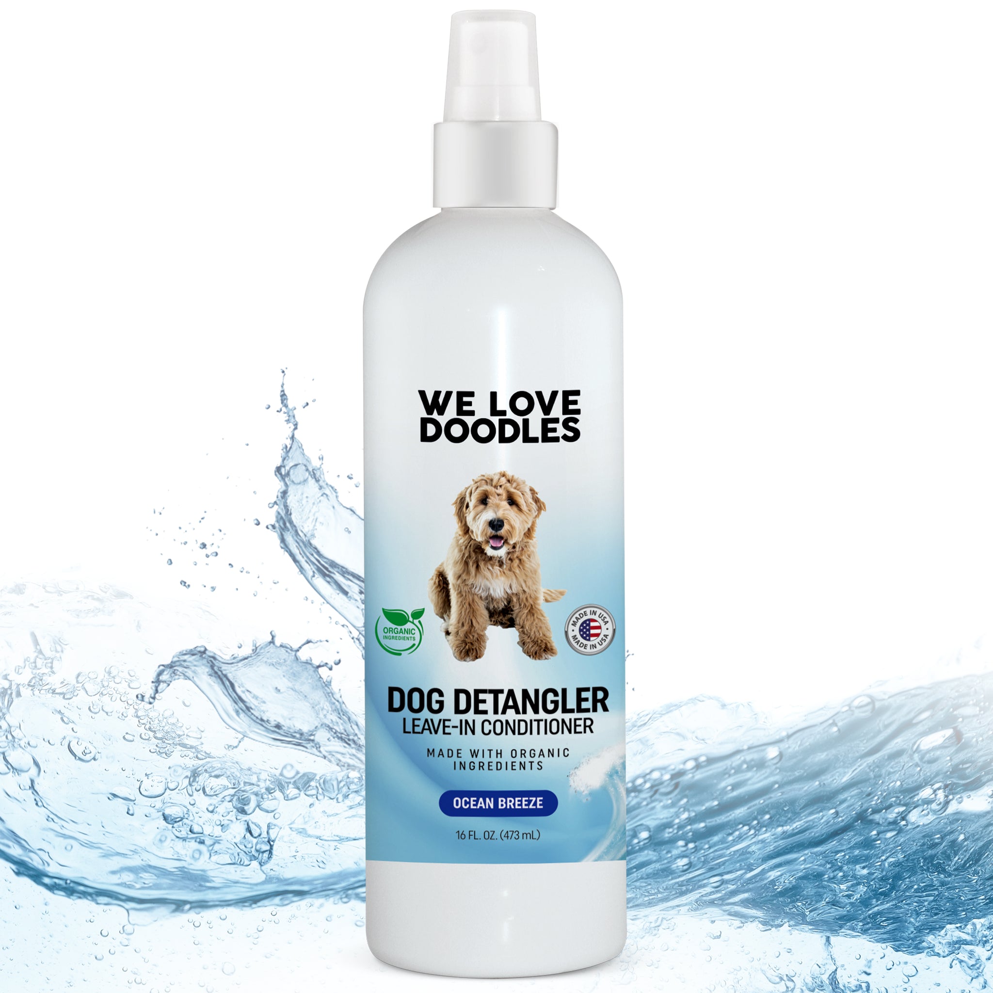 Dog Detangler Spray (Ocean Breeze Scent) – We Love Doodles