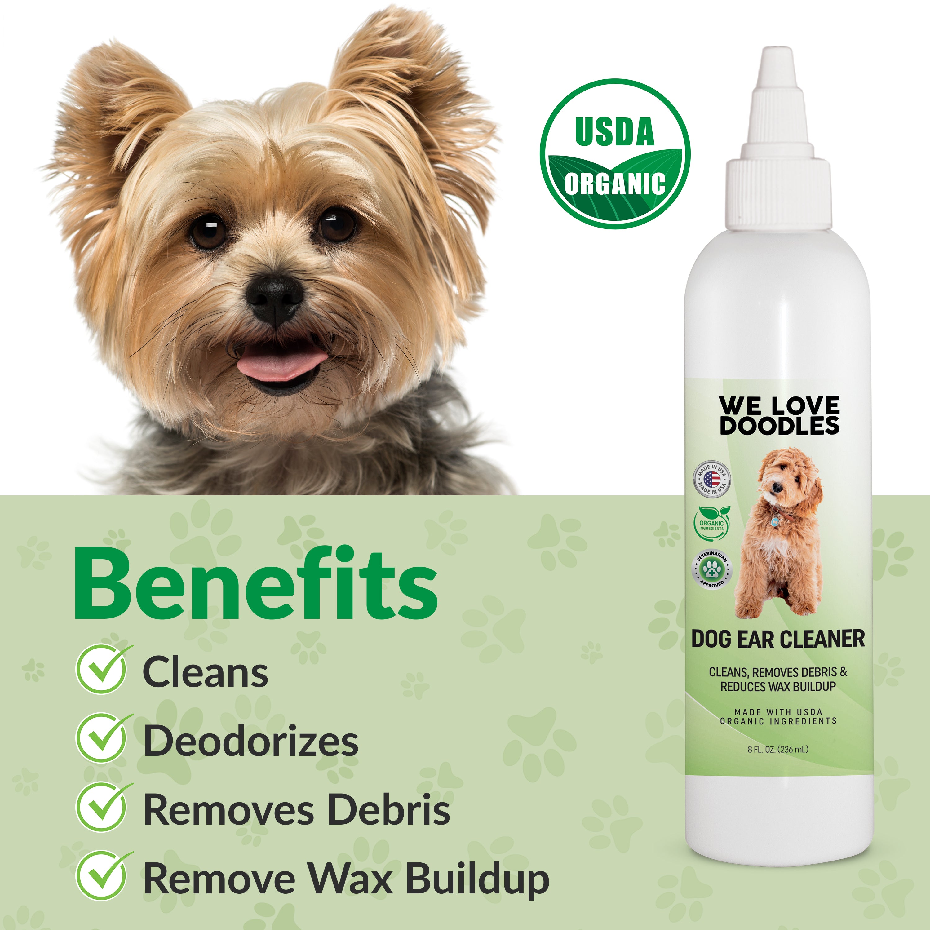 Organic Dog Ear Wash – We Love Doodles